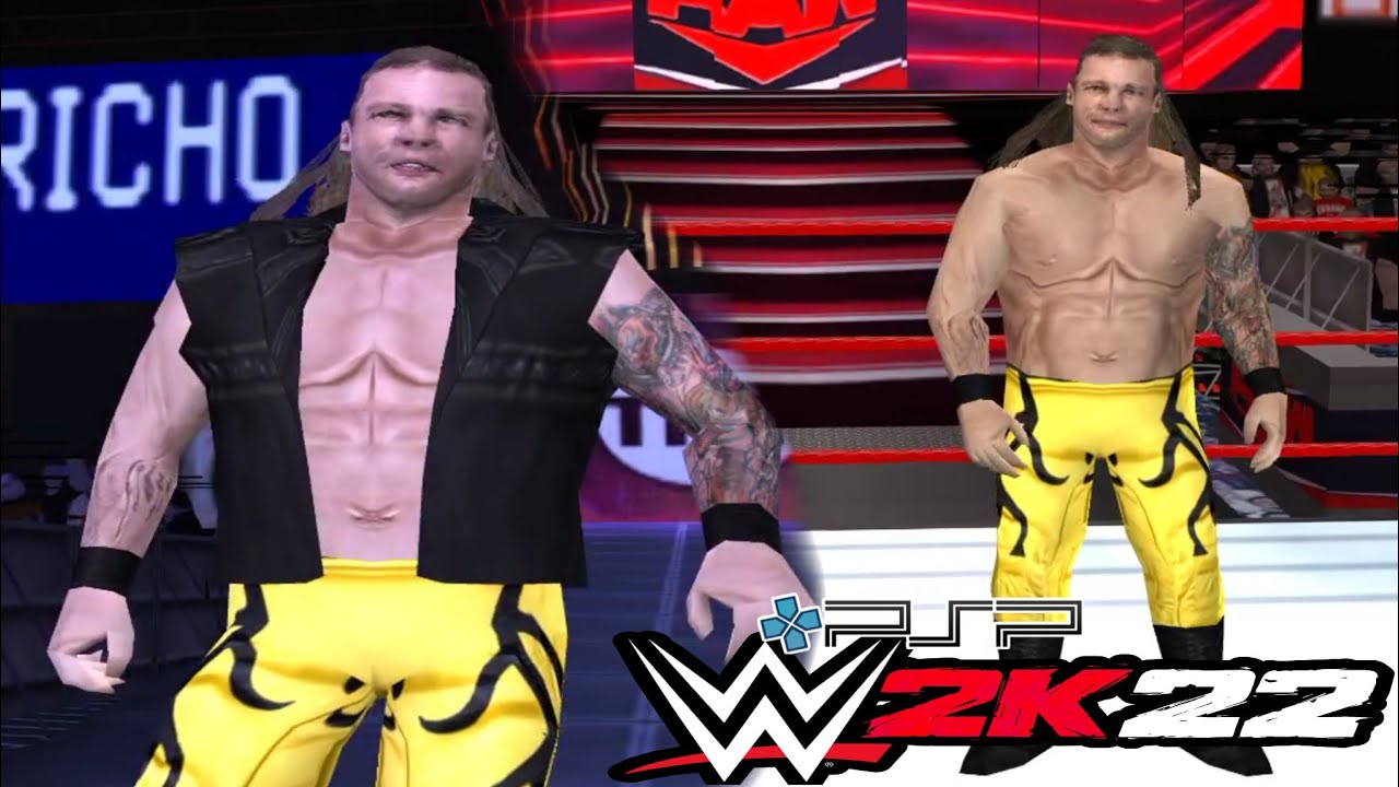 WWE 2K22 PSP, Android/PPSSPP-CHRIS JERICHO AEW texture for DON2K21 and ...
