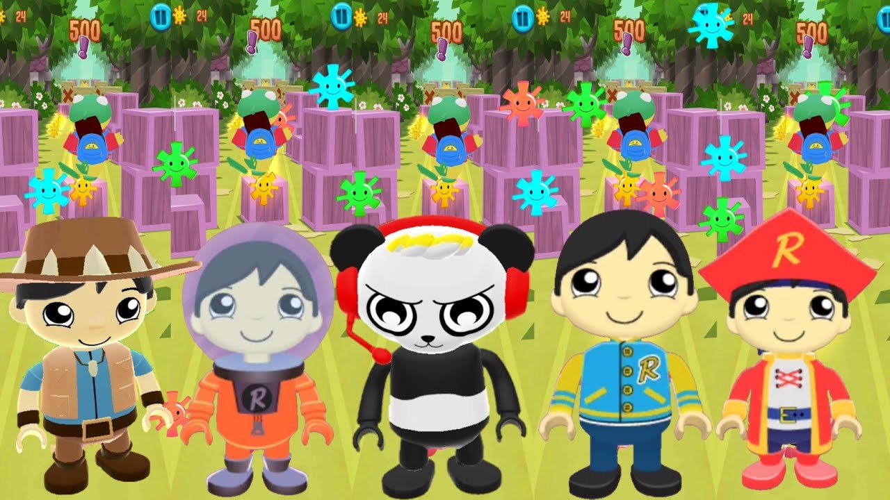 Captain Ryan vs Combo Panda vs Century Pilot Ryan vs Space Base Ryan in ...