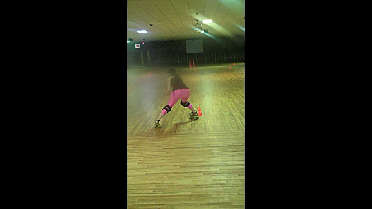 Plow Stop Roller Derby Stops - YouTube