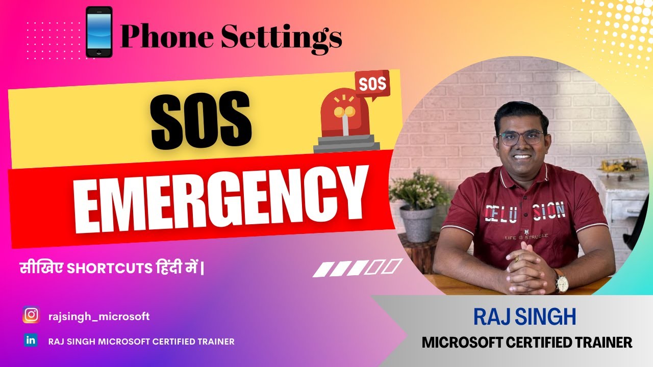 Learn how to use the Emergency SOS feature on your Android Phone - YouTube