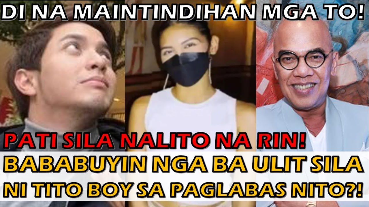 MAINE AT ALDEN, HANDA NANG PAGHARAPIN O BABUYIN NI TITO BOY!? MAINE ...