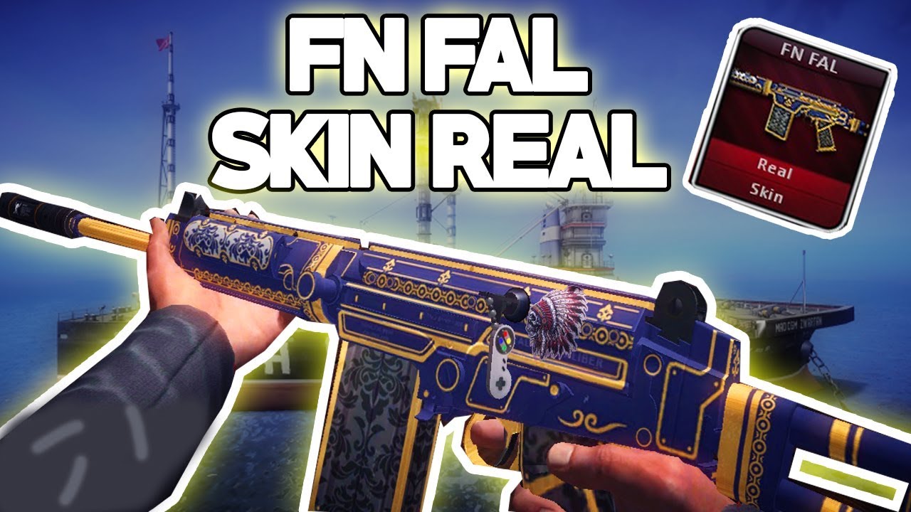 ⚜️FN FAL SKIN REAL !!!⚜️zula latino axeso5 - YouTube