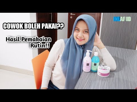 SCARLETT WHITENING DIPAKAI COWOK?? HASIL PEMAKAIAN RUTIN DIKULITKU??