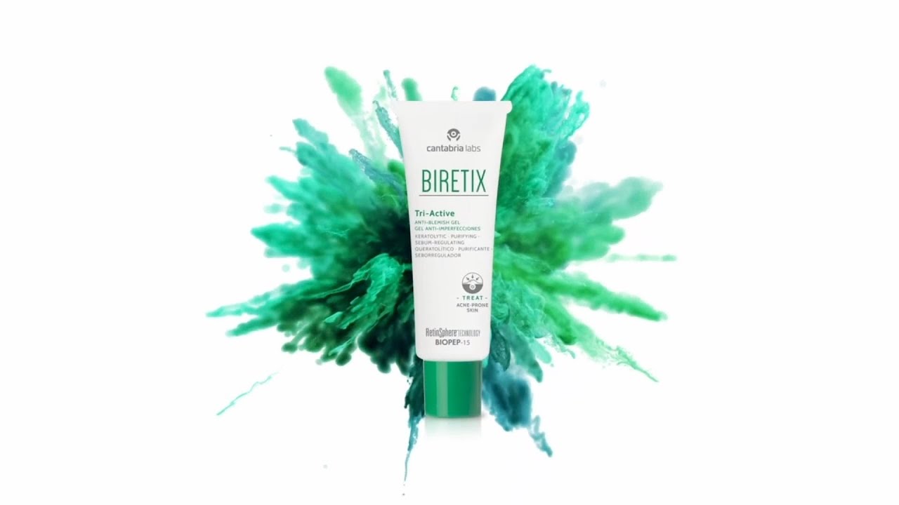 Biretix Tri Active gel - YouTube
