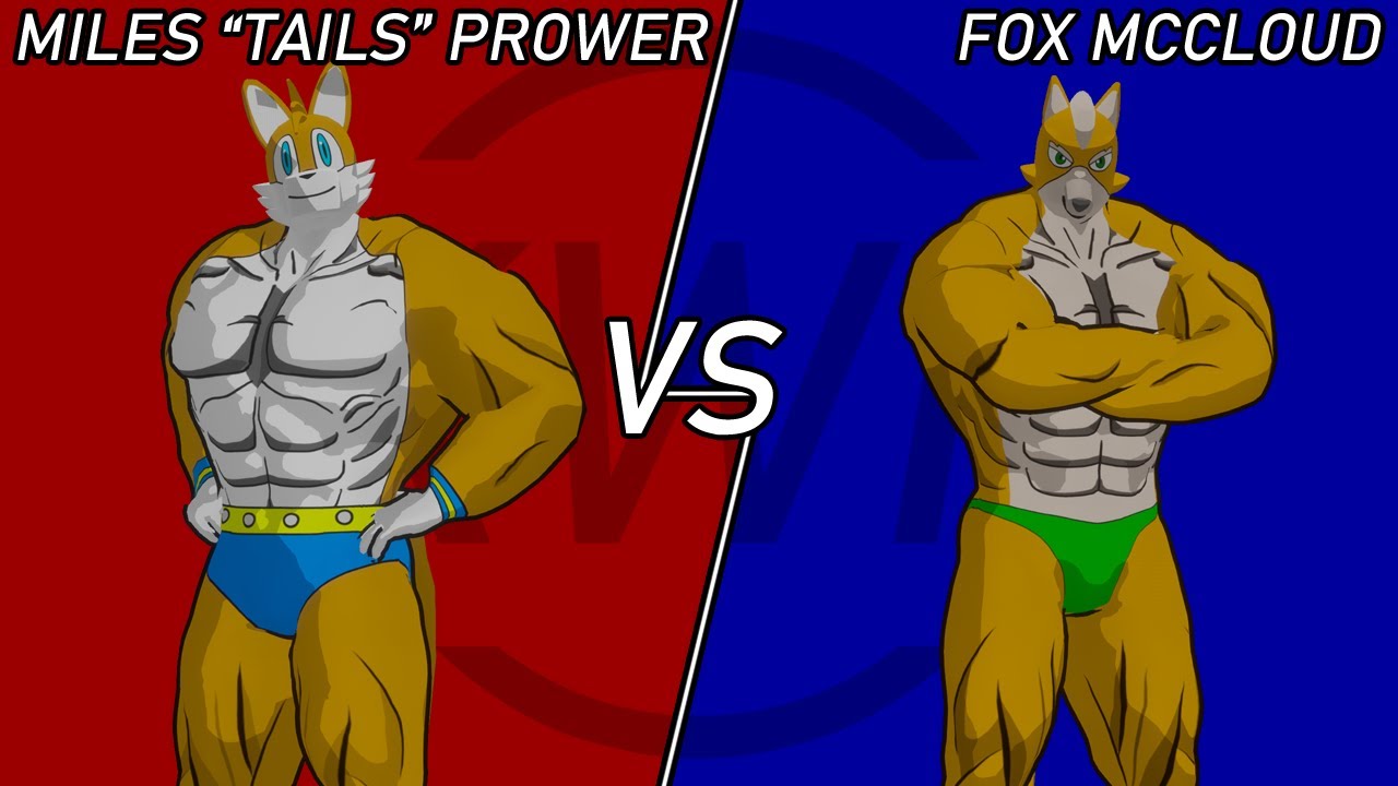 Miles Tails Prower Vs Fox McCloud - YouTube