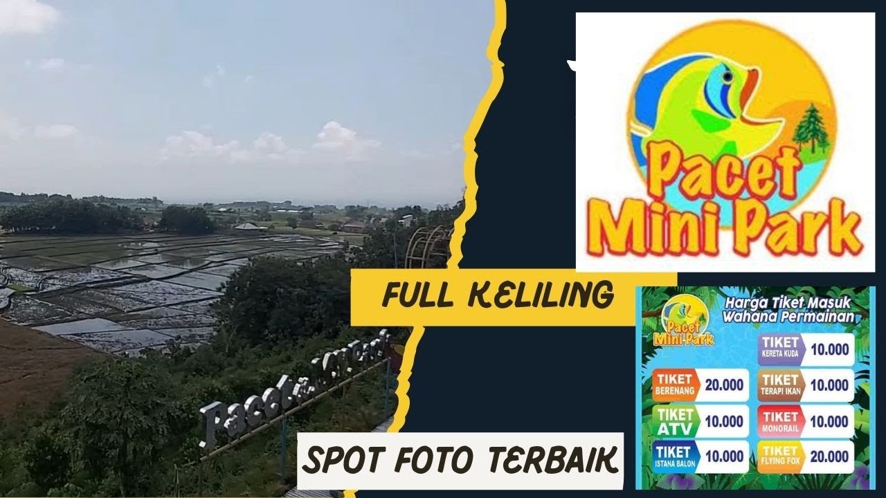 Full keliling pacet mini park di pacet mojokerto jawa timur spot foto ...