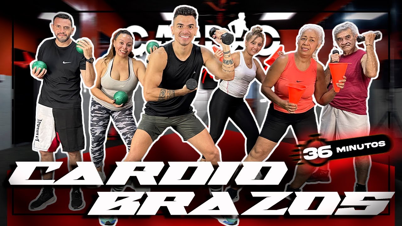 Cardio 30 Minutos Para Adelgazar Rápido tus Brazos | Entrenamiento 30 minutos en casa - YouTube