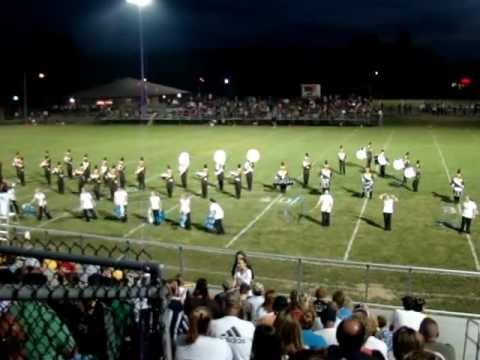 Titusville Rockets Marching Band Halftime show Rockets vs. Black ...