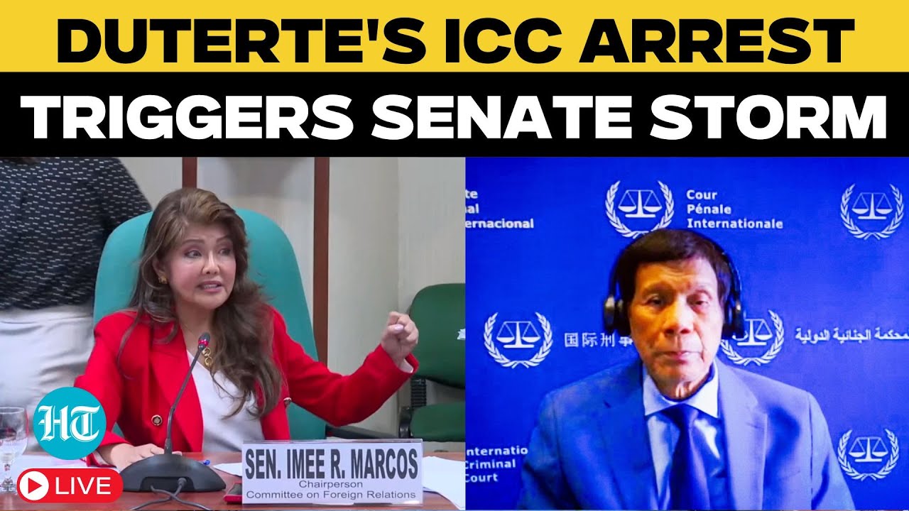 Rodrigo Duterte News Live | Heated Clash At Senate Hearing Over Duterte ...