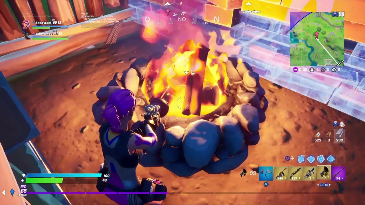 Fortnite top1 avec les armes mitique{Julie-Kit} - YouTube