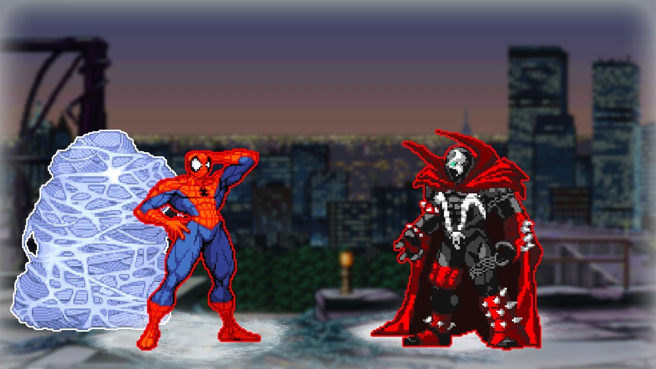 『MUGEN』Spiderman Hell VS Spawn X2 // Request - YouTube