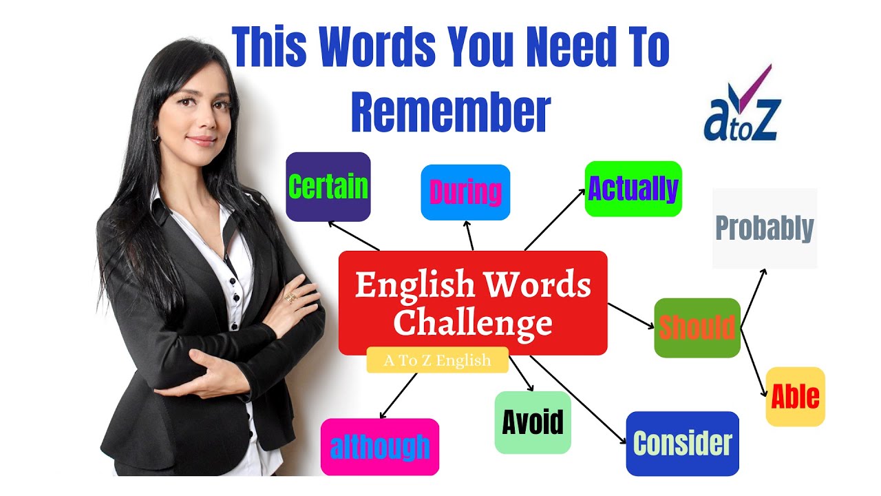 Challenge your English | Can You Remember These 100 Words - YouTube