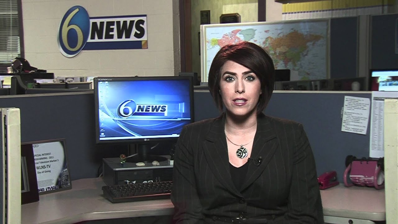 Anchor Trips and Falls During Newsroom Look Live - YouTube