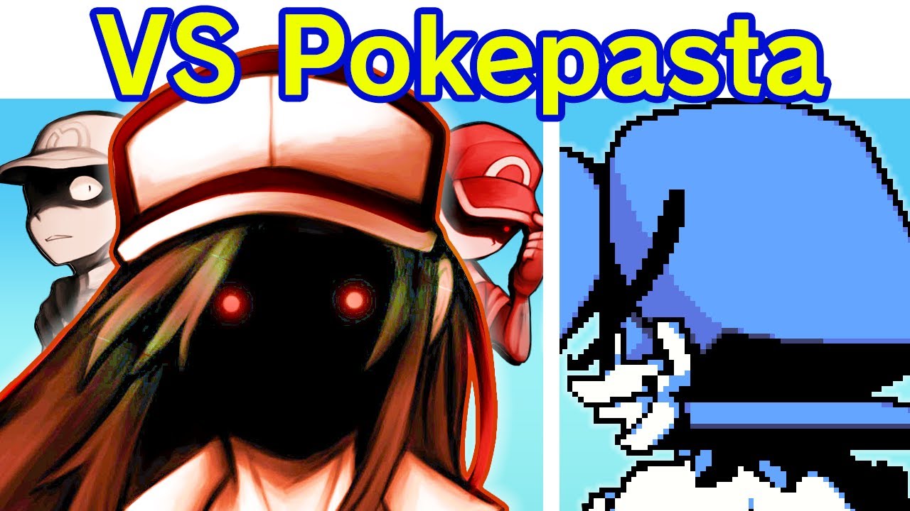 Friday Night Funkin' VS Pokepasta Perdition | Strangled Red, Glitchy ...