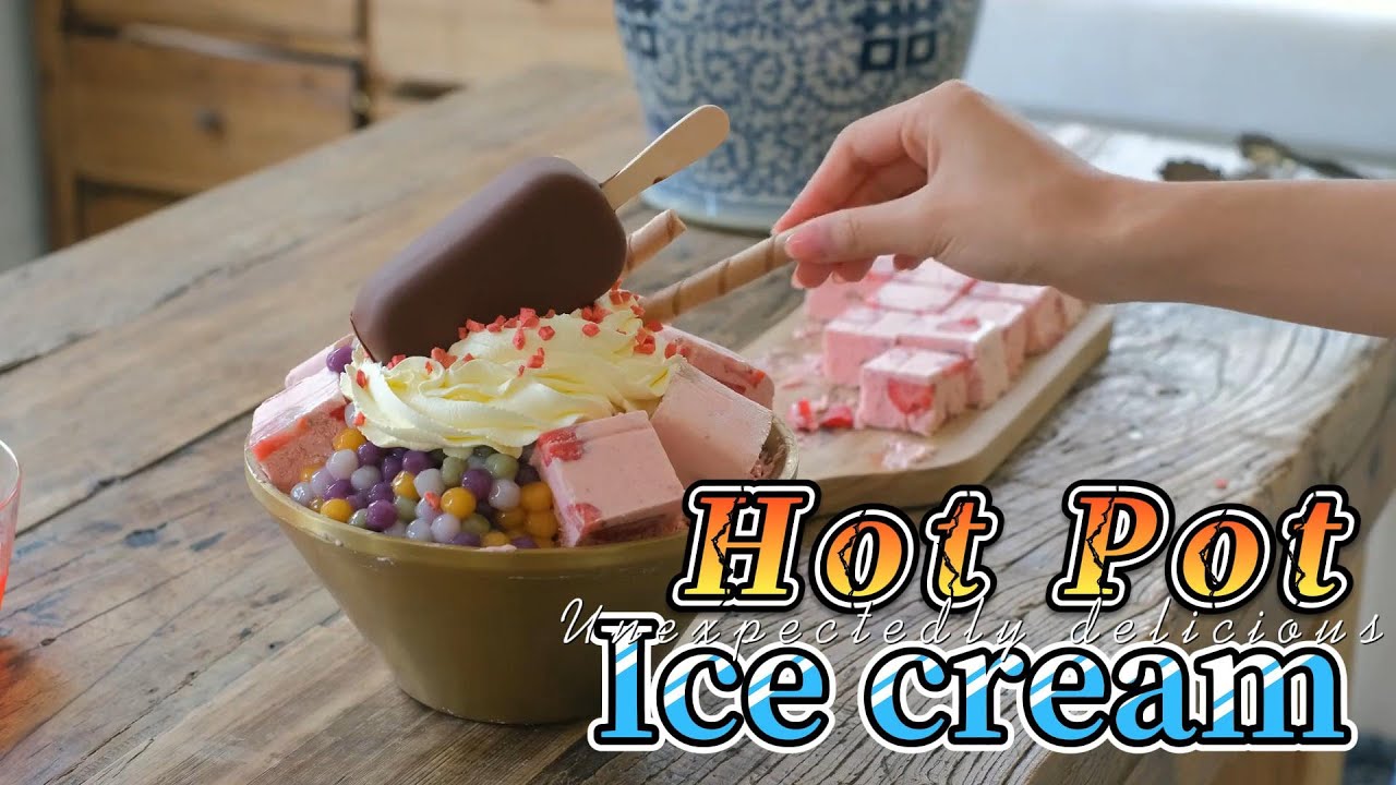 Hot pot, which you must have never tried before, is all made with ice ...