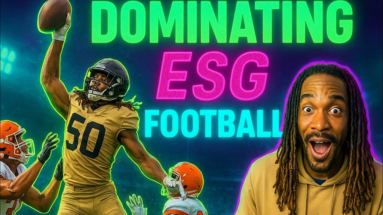 FIRST GAME ON ESG FOOTBALL 6’1 WR DOMINATE TOP 100 PLAYER FIRST GAME ...
