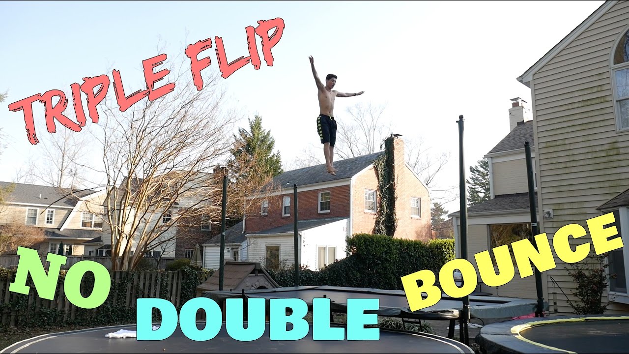 TRIPLE FRONTFLIPS LANDED! - YouTube