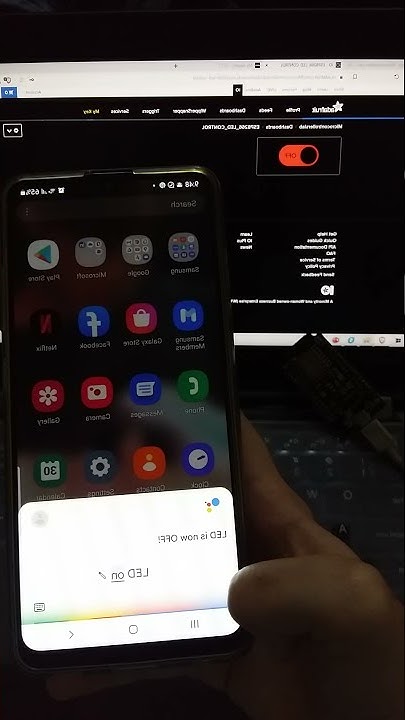 (Demo) ESP8266 Control GPIO Output using Adafruit IO and Google Assistant - YouTube
