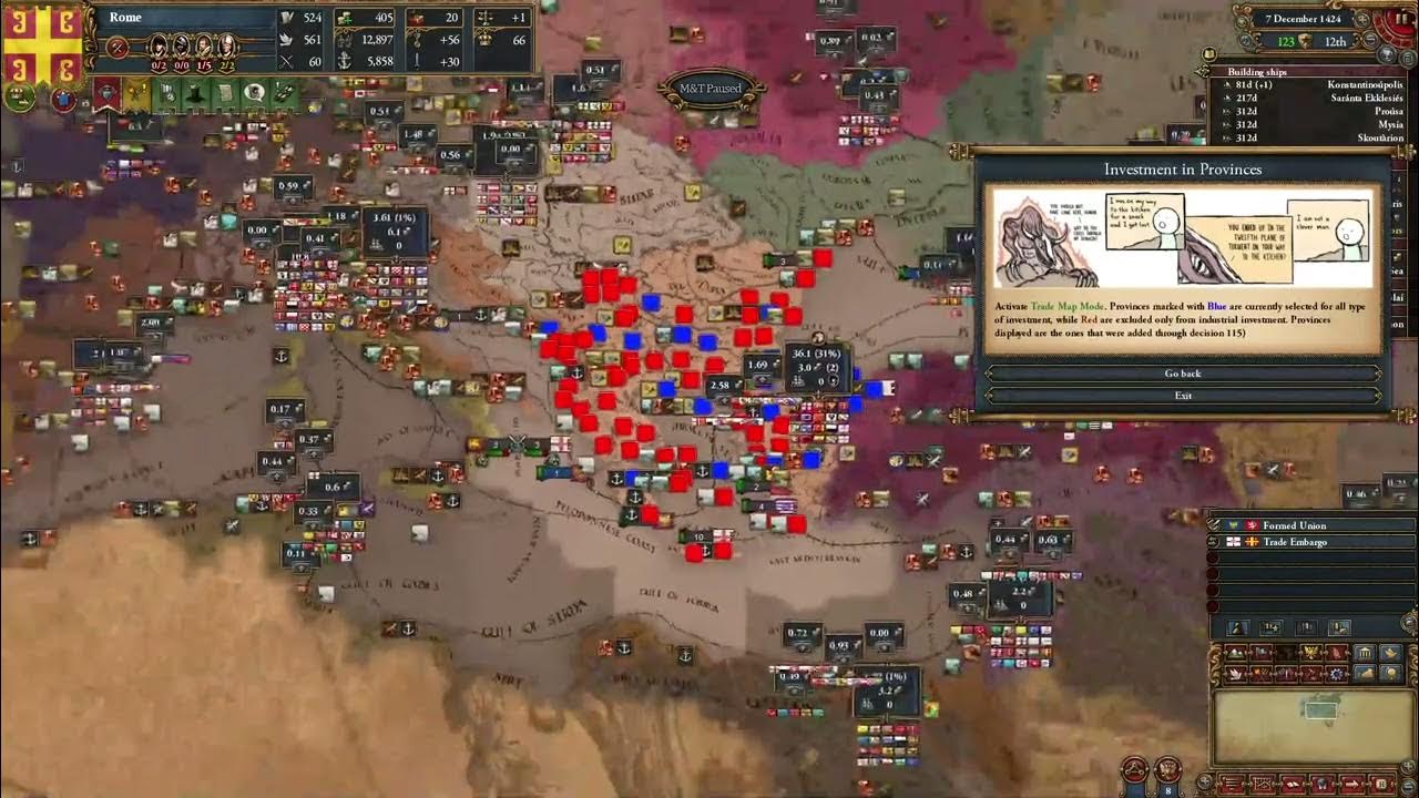 EUIV - Meiou and Taxes 3.0 Rome E9 - YouTube
