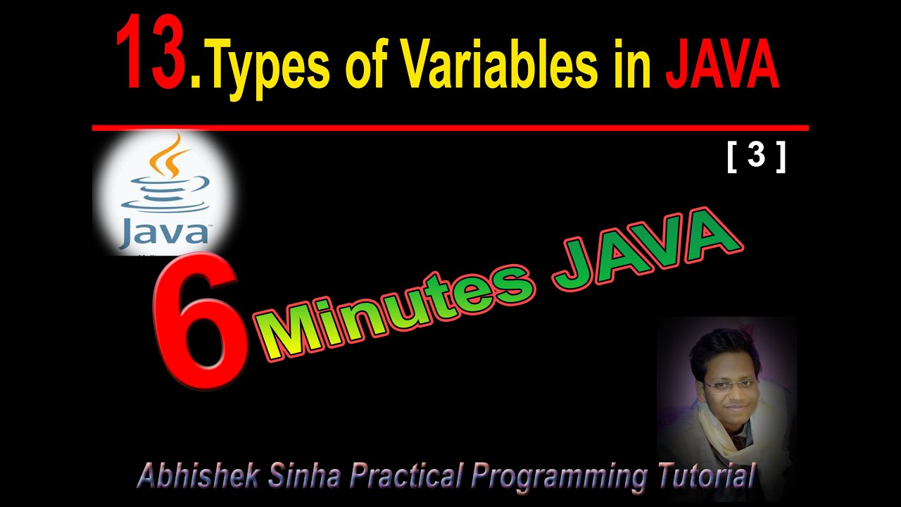 # 13. Types of Variables in JAVA (part-3) [Hindi /Urdu] - YouTube