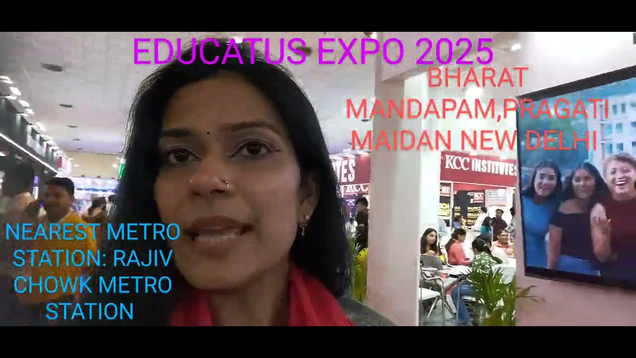 EDUCATUS EXPO 2025, BHARAT MANDAPAM, PRAGATI MAIDAN NEW DELHI - YouTube