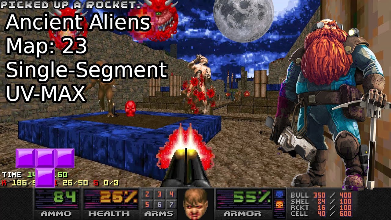 Ancient Aliens Map 23 "Trinary Temple" UV MAX [DOOM II] - YouTube