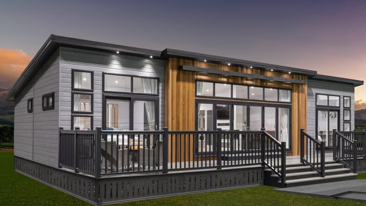 The Most Rustic Beautiful Harbour Park Model RV - YouTube