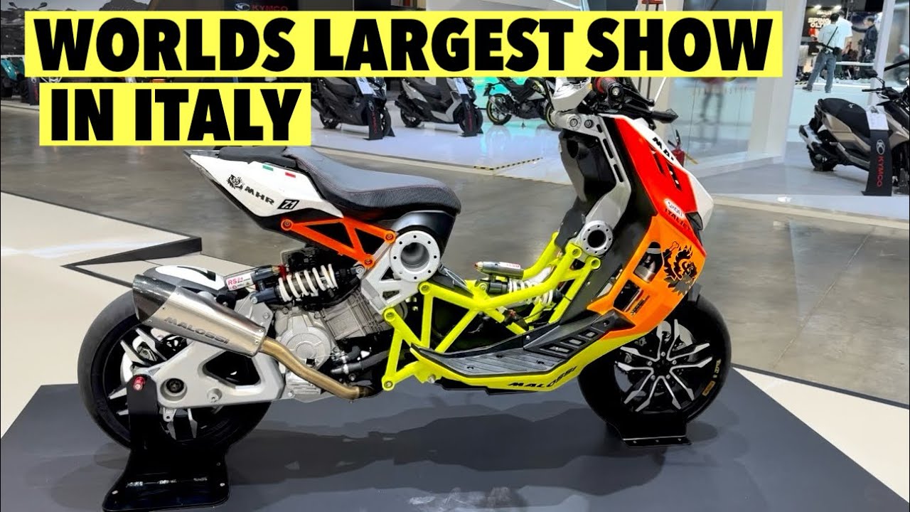 SOME VERY COOL STUFF! - EICMA (Italy) - YouTube