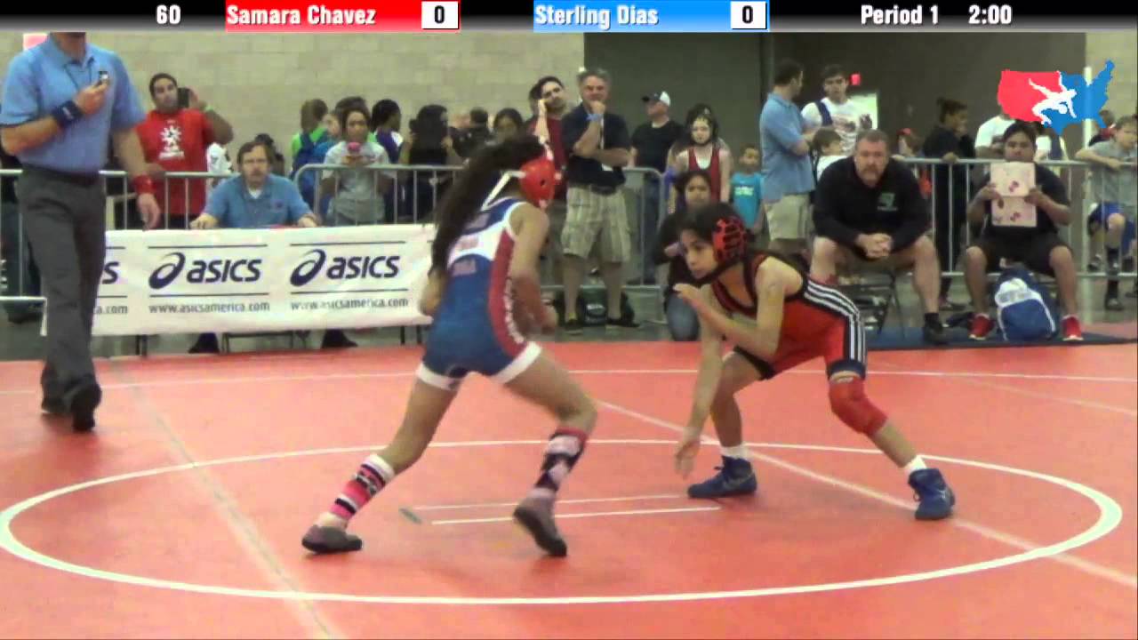 Girls Div II 60 - Samara Chavez vs. Sterling Dias - YouTube