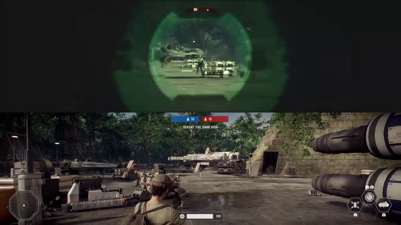 Star Wars Battlefront 2 Sniper Montage - YouTube