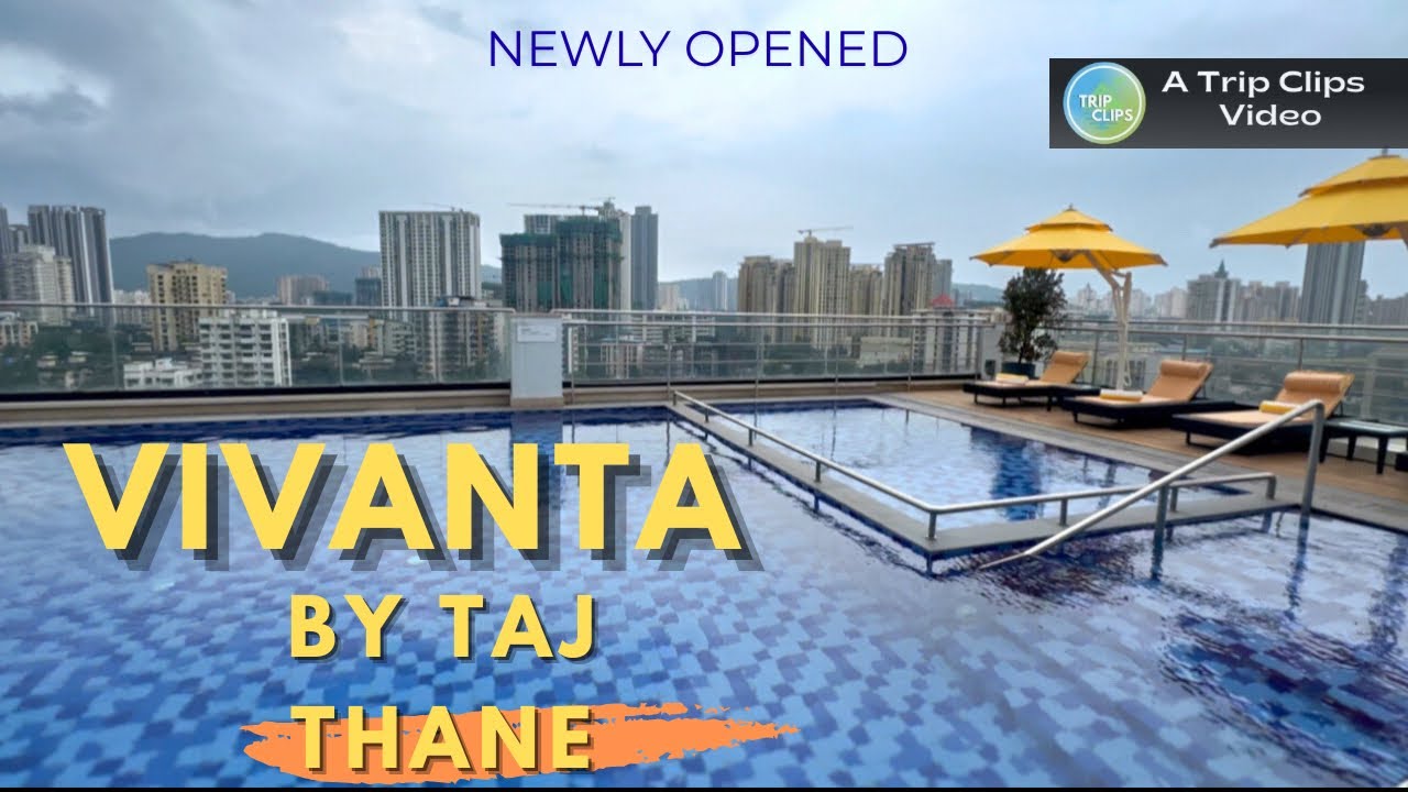 Vivanta Thane Hotel Tour | Buffet, Rooms & Rooftop Pool | Newly Opened Taj Vivanta - YouTube