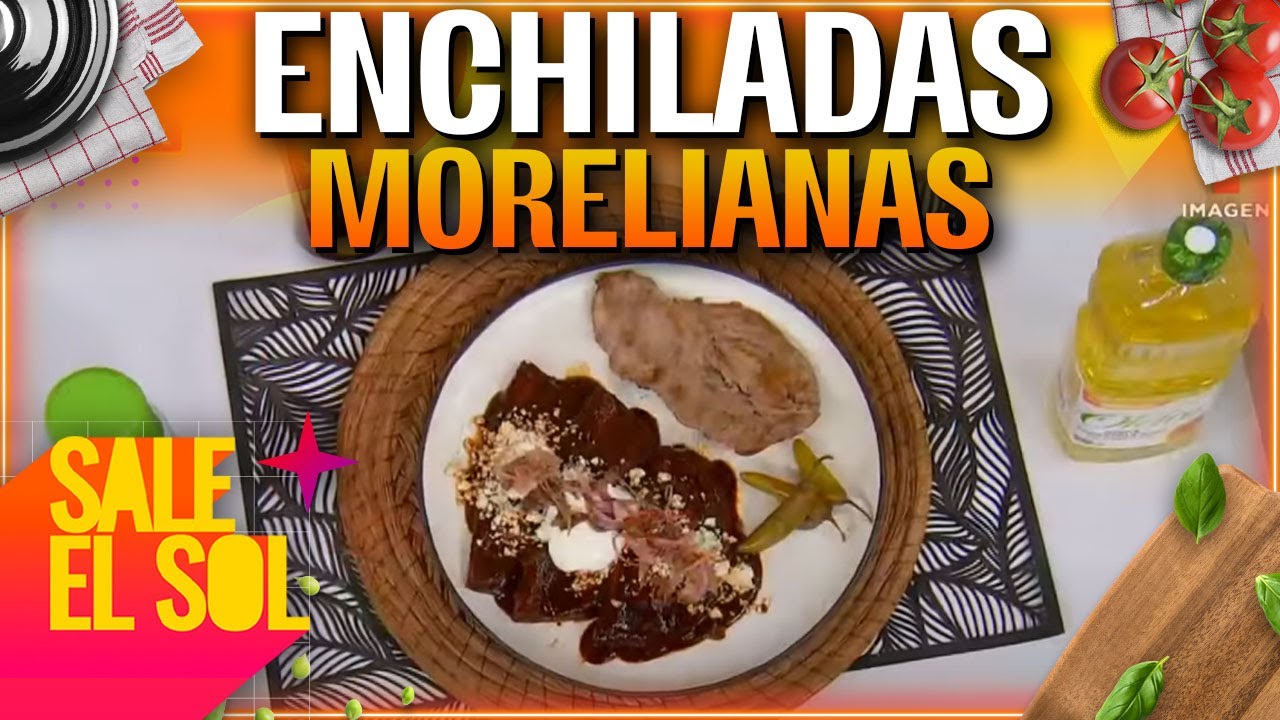 Receta de Enchiladas Morelianas con la chef Ingrid Ramos y Mauricio ...