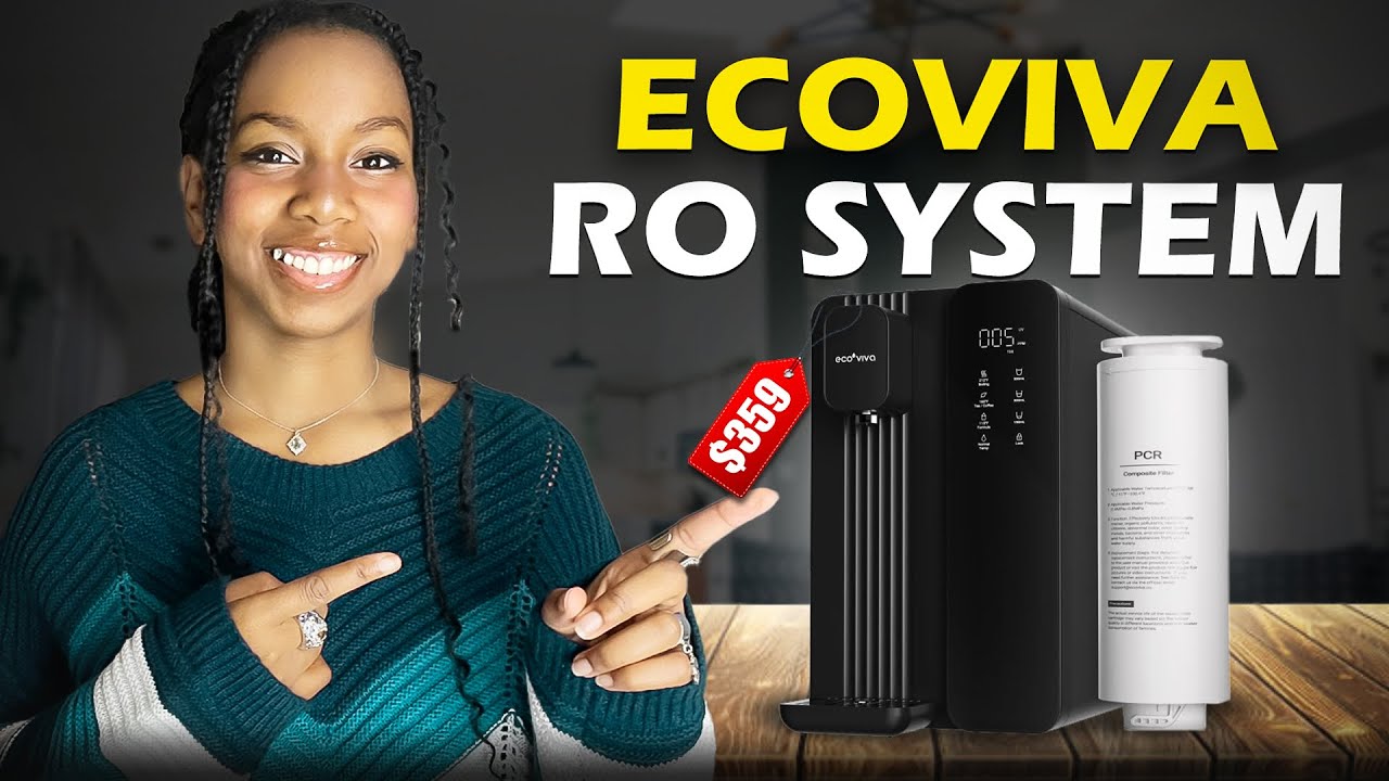 GET the BEST ECOVIVA MATE4 UV COUNTERTOP REVERSE OSMOSIS WATER FILTER SYSTEM | The Dynamic ...