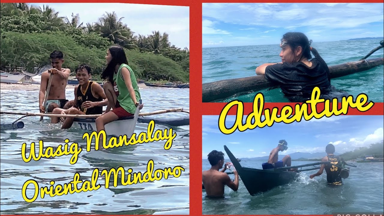 Mangisda at Mamangka sa gitna ng dagat sa Wagsig Mansalay Mindoro ...