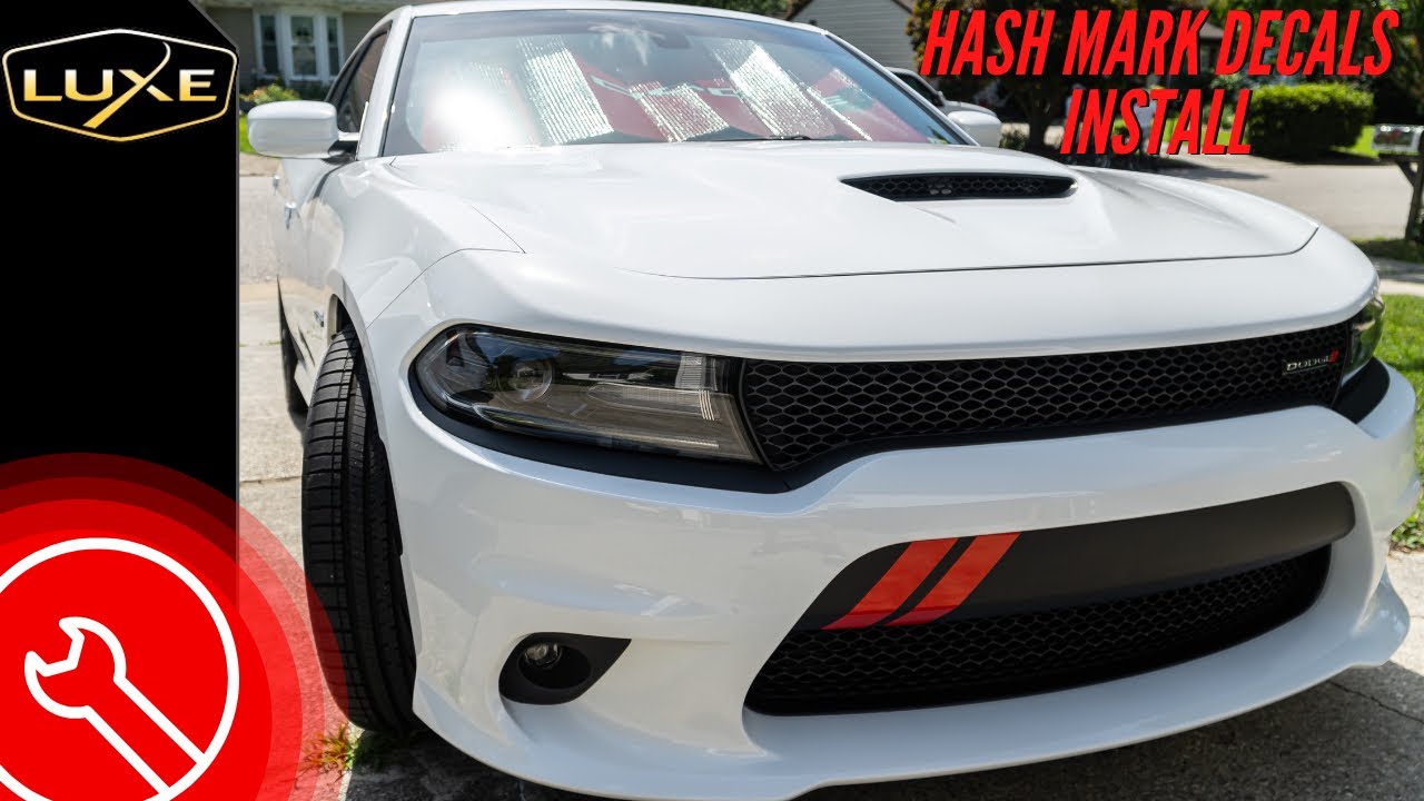 HASH STRIPES Decal Installation - YouTube