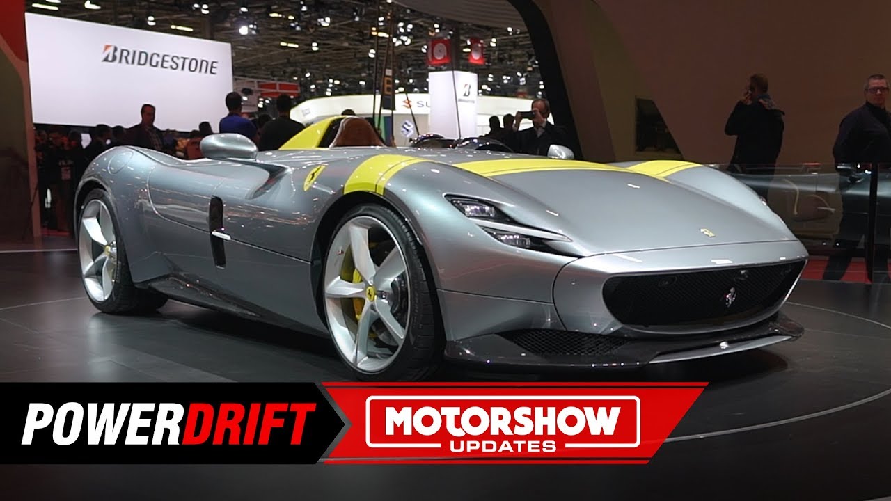 2019 Ferrari Monza SP1 and SP2 : Barchetta Revisited : Paris Motorshow ...