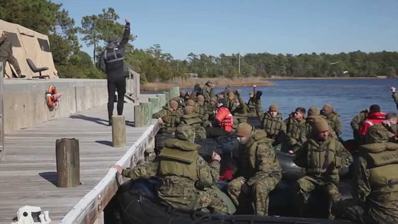 2/8 Marines Conduct Boat Familiarization - YouTube
