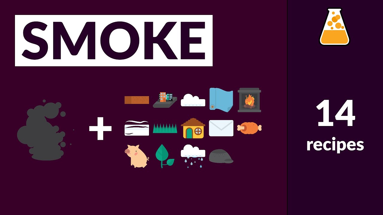 Use SMOKE in Little Alchemy 2 - YouTube