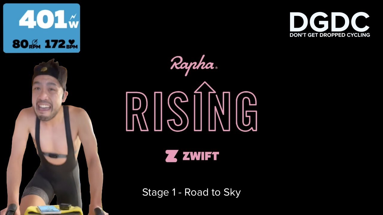 Alpe du Zwift BROKE Me // Rapha Rising Stage 1 - YouTube
