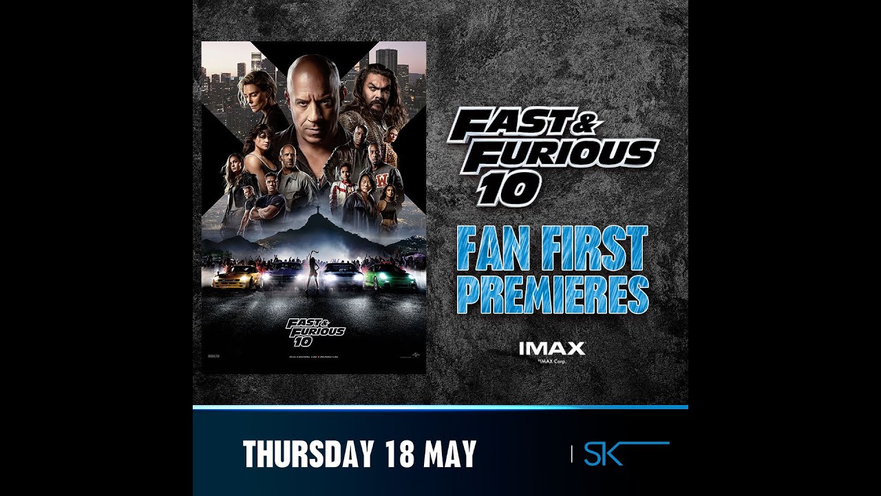 Fast And Furious Imax Poster