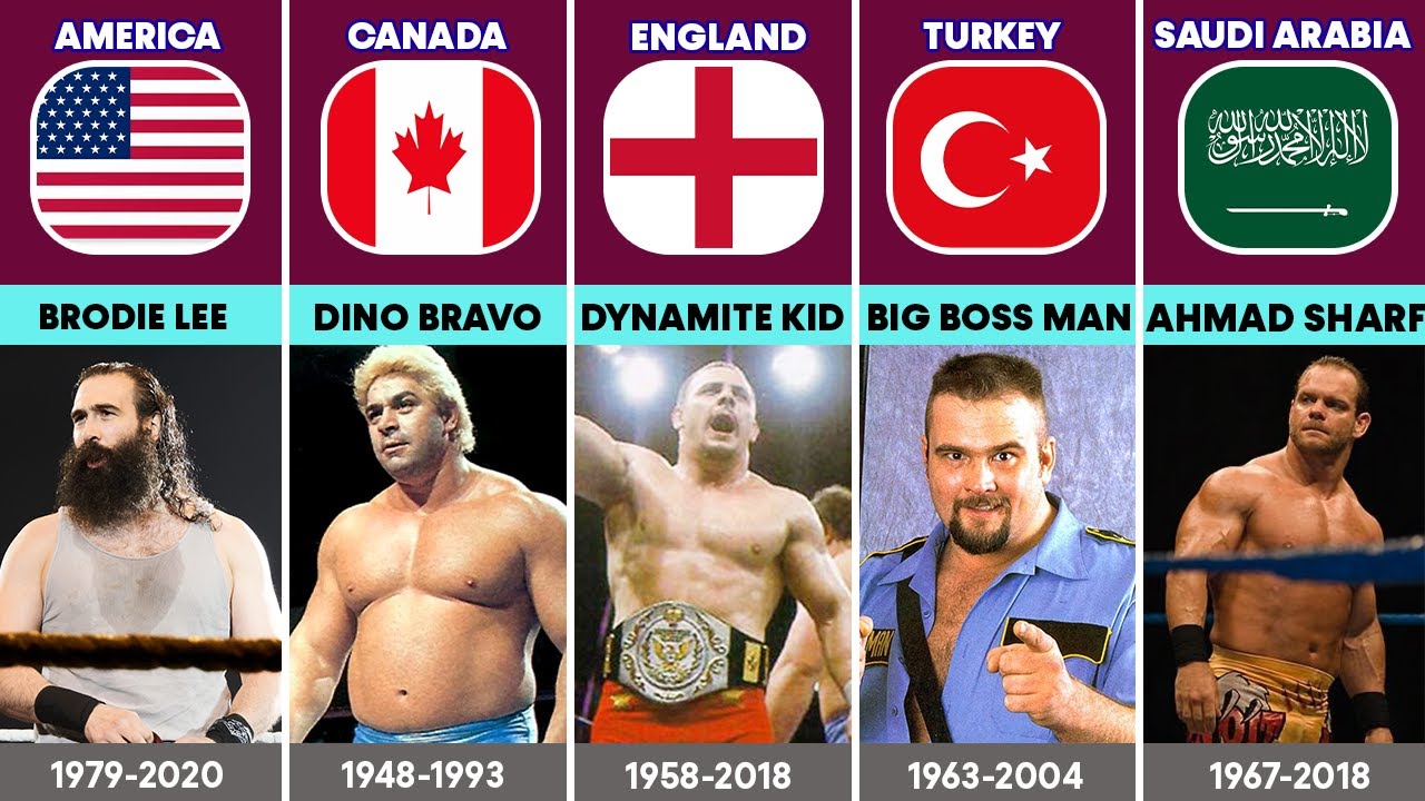 List of Legend Wrestlers Who Died Early - YouTube