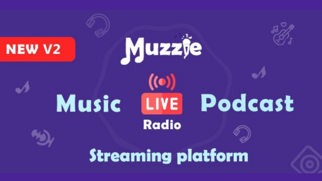 Make Music Website || Muzzie Music, Podcast & Live Streaming || Make ...