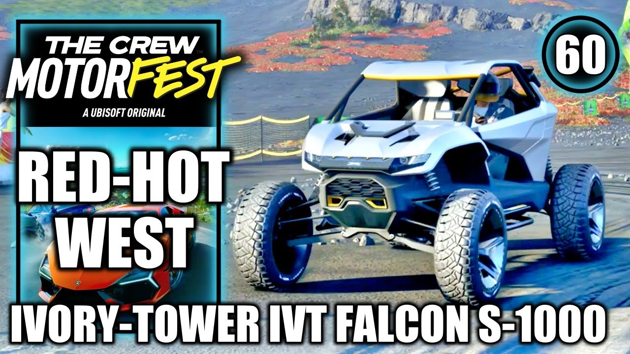 The Crew Motorfest - Red-Hot West - Ivory-Tower IVT Falcon S-1000 - Off ...