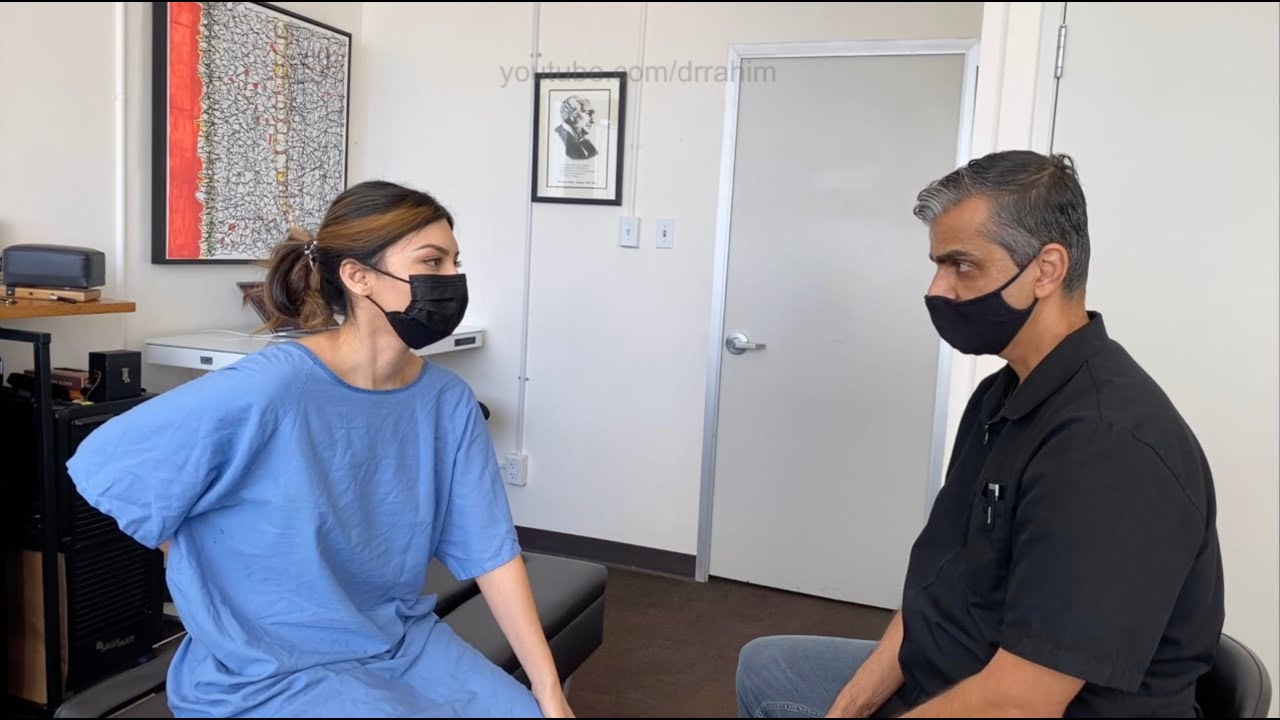 20 Years of Back Pain HELPED! Dr. Rahim Chiropractic - YouTube