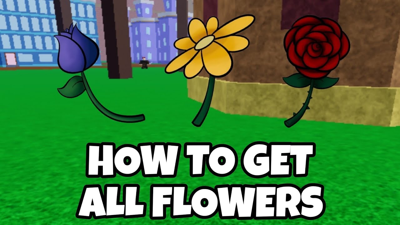 How To Get Race V2 + All Flowers Locations - Blox Fruits Roblox - YouTube