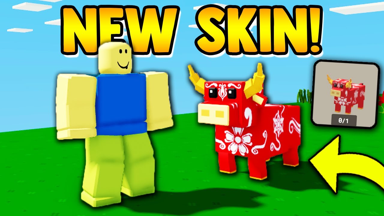 *NEW* RARE COW SKIN!! (Review) | Roblox Islands/Skyblock ROBLOX - YouTube