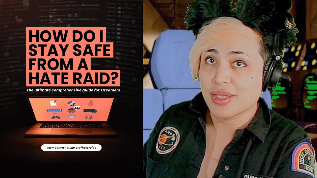 How to Stay Safe During a Hate Raid - Games Hotline ft. Nikatine - YouTube