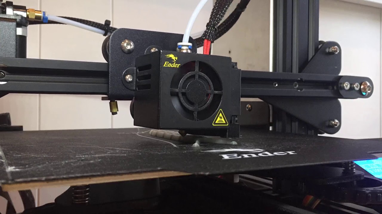 3d print time lapse of jointed slug. - YouTube