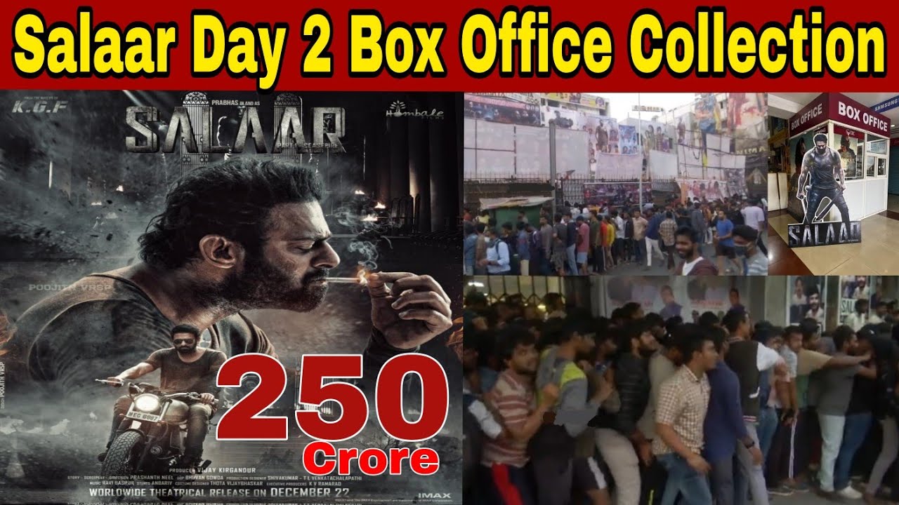 Salaar Day 2 Final Worldwide Box Office Collection - Salaar Advance ...