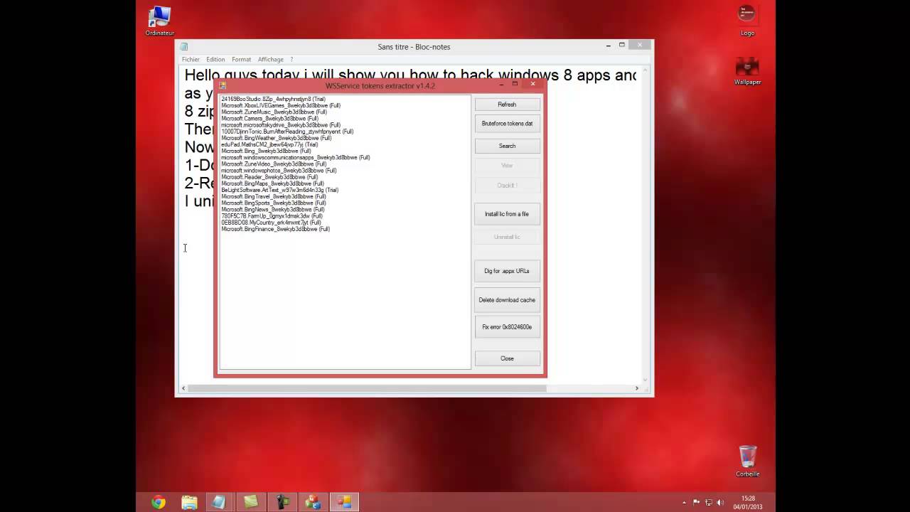 Unlock (crack) Windows 8 Trial Apps to FULL - YouTube